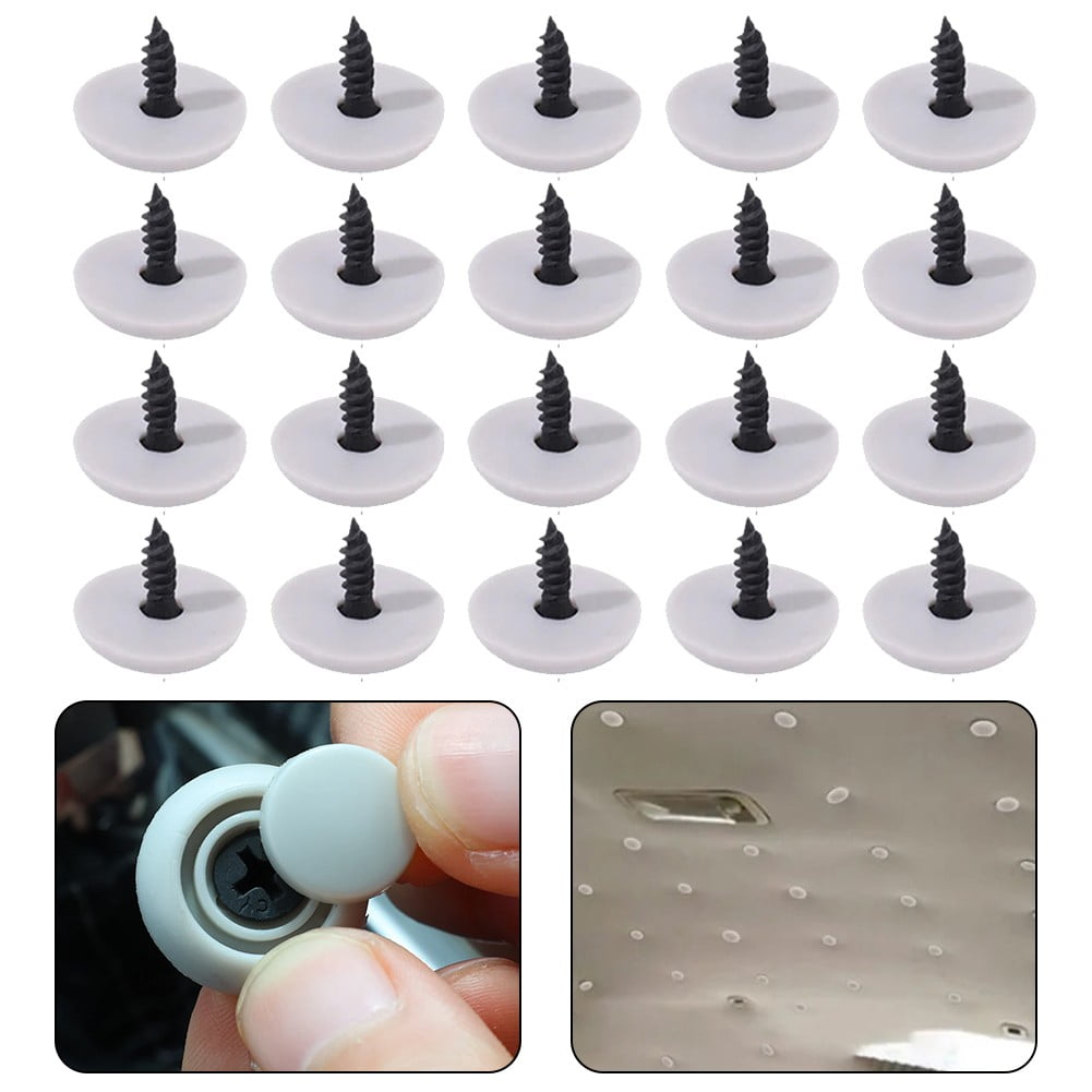 20 pcs Car Roof Repair Rivets Headliner Repair Button Auto Roof Snap ...