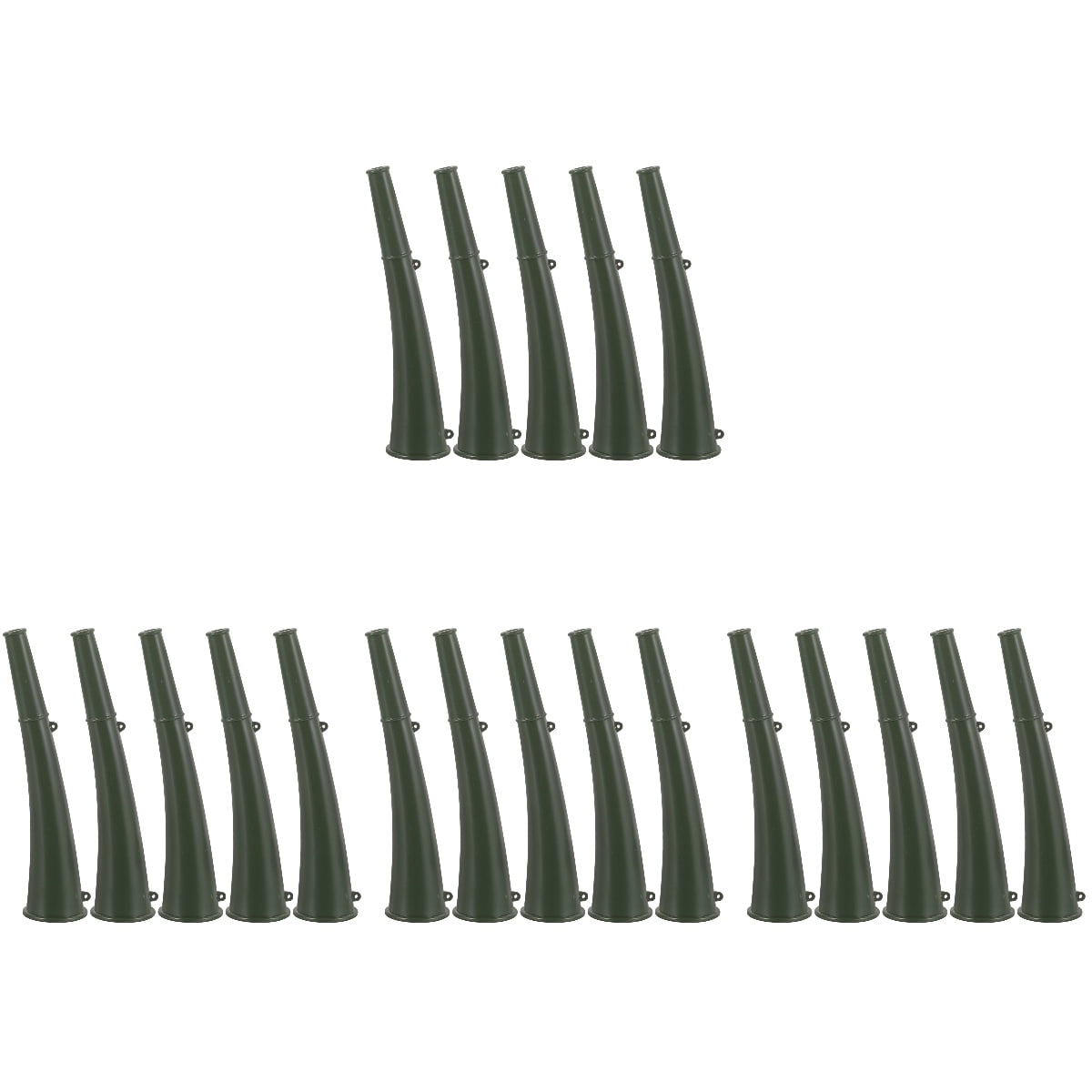 20-Pack Cheering Plastic Horns - Multi-Functional Training Noise Makers ...