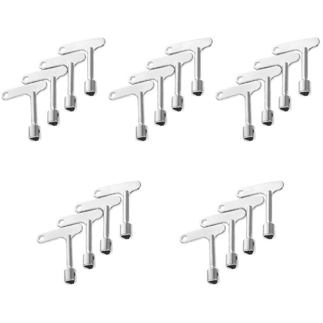 20 pcs Elevator Lock Key Triangle Floor Lockout Elevator Key Fire ...