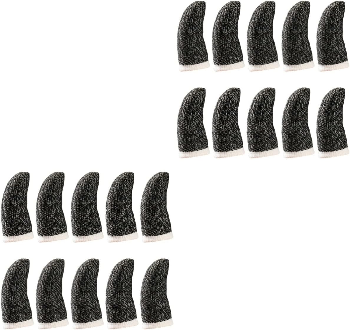 20 pcs Flexible Finger Covers Conters Anti-sweat Party Thumb Birthday ...