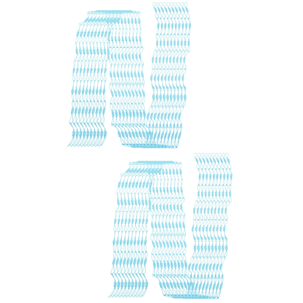 20 pcs Handmade Curtain Paper Rope Woven Curtain Decorative Hanging ...