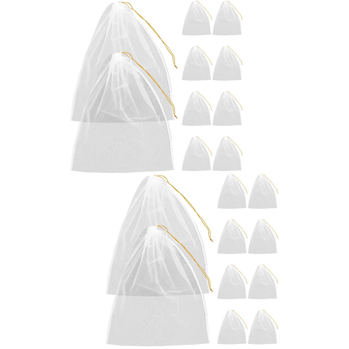 20 pcs Honey Strainer Mesh Nylon Honey Filter Red Wine Filter Bag ...