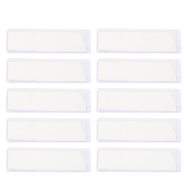 20 pcs Magnetic Label Holders Card Holders Index Card Holders Label ...