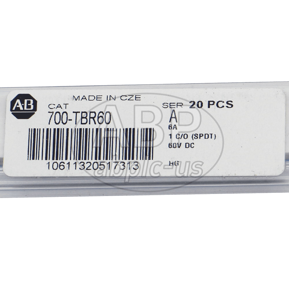20 pcs NEW Allen Bradley 700-TBR60 Term Block Style 48V DC 1 Pole ...