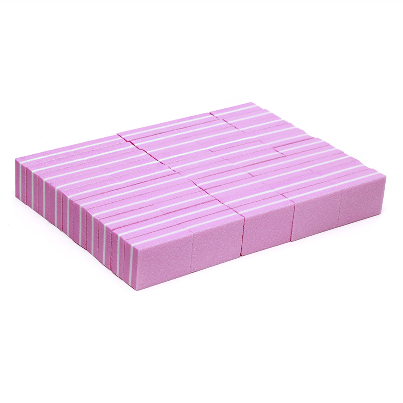 20 pcs Nail Buffers File Double-sided Sponge Sanding Nail File Blocks ...