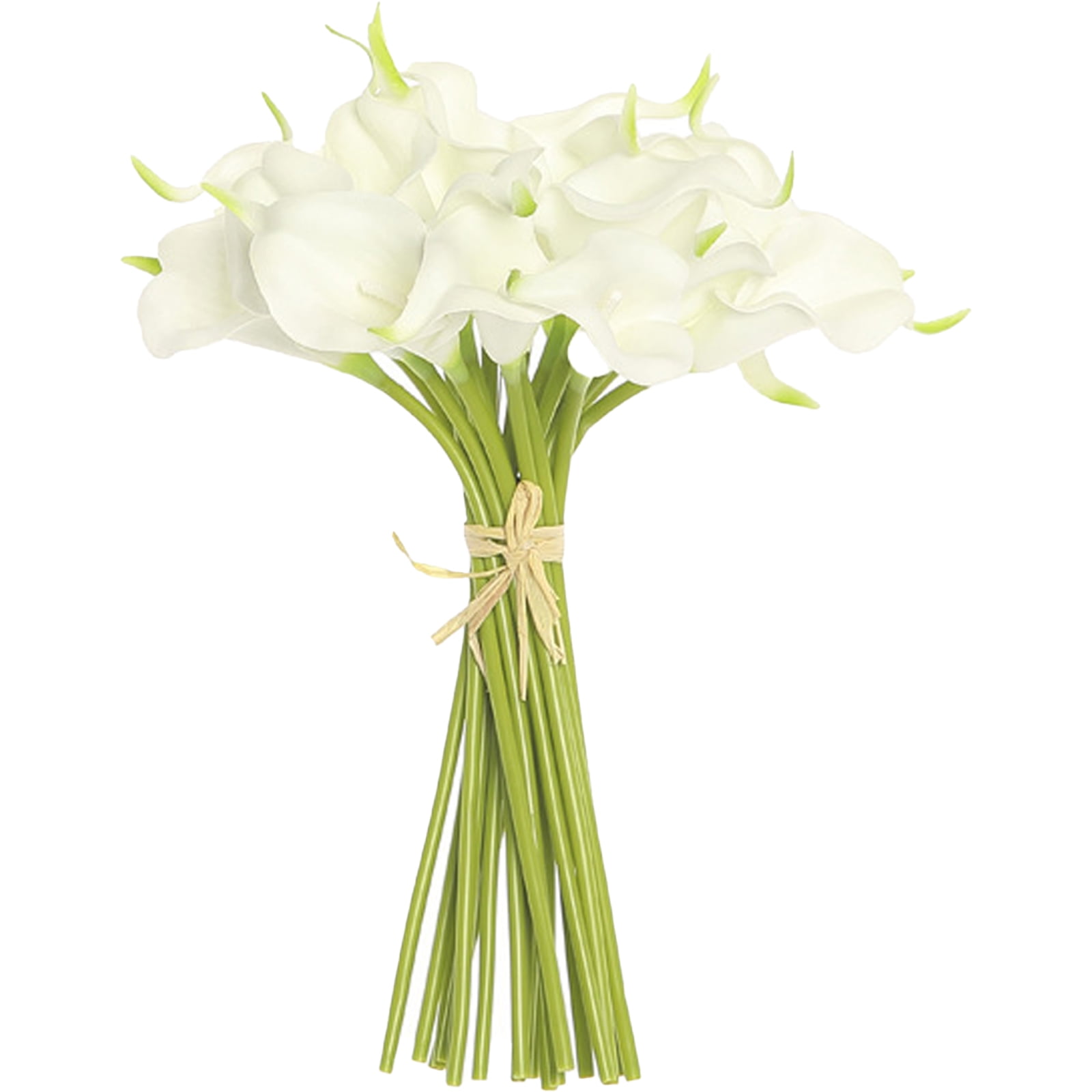 20 pcs Pu Calla Lily Artificial Flower Mini Calla Lily Flower Wedding ...