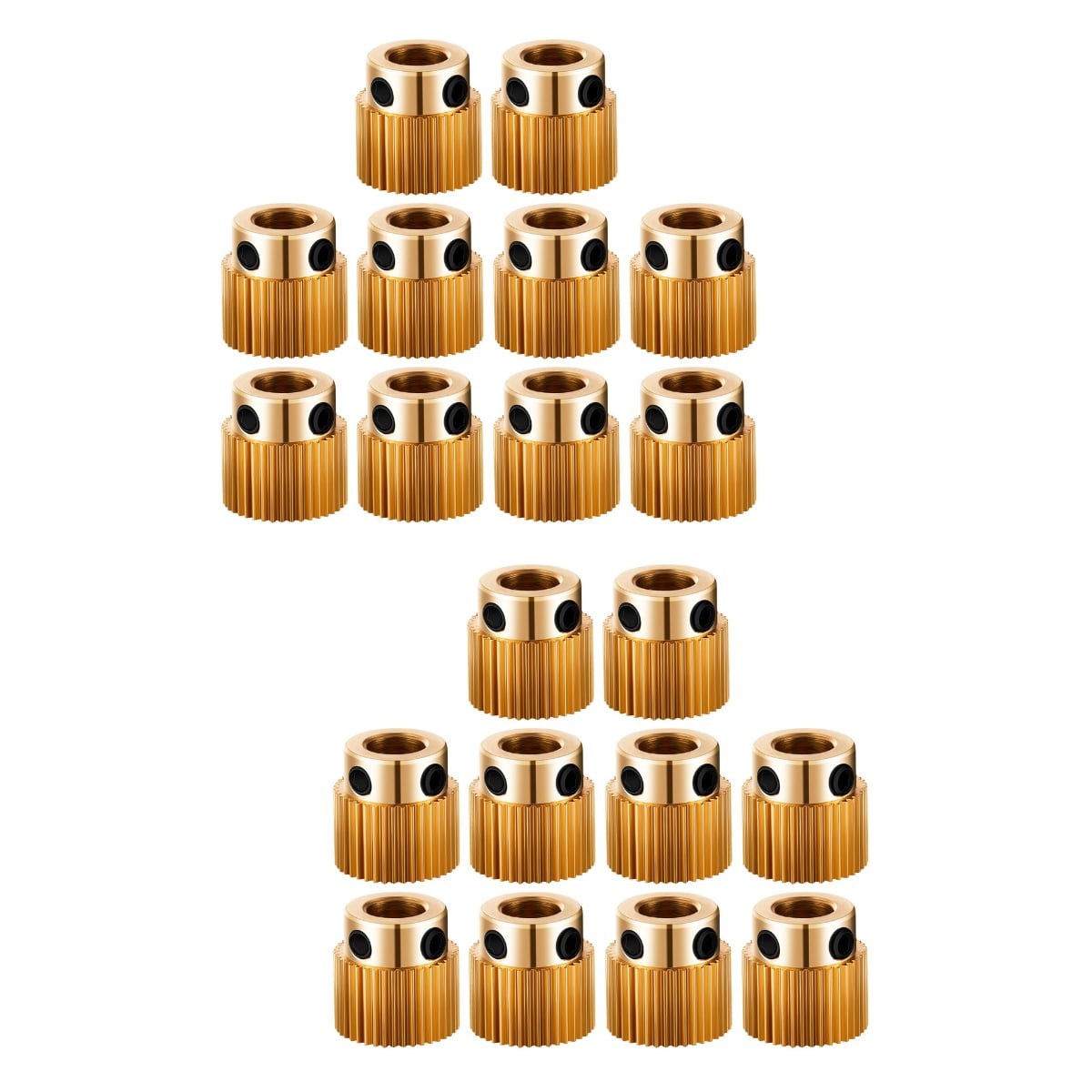 20 pcs Reducer Extruder Feed Wheel Extrusion Wheel 3D Printer ...