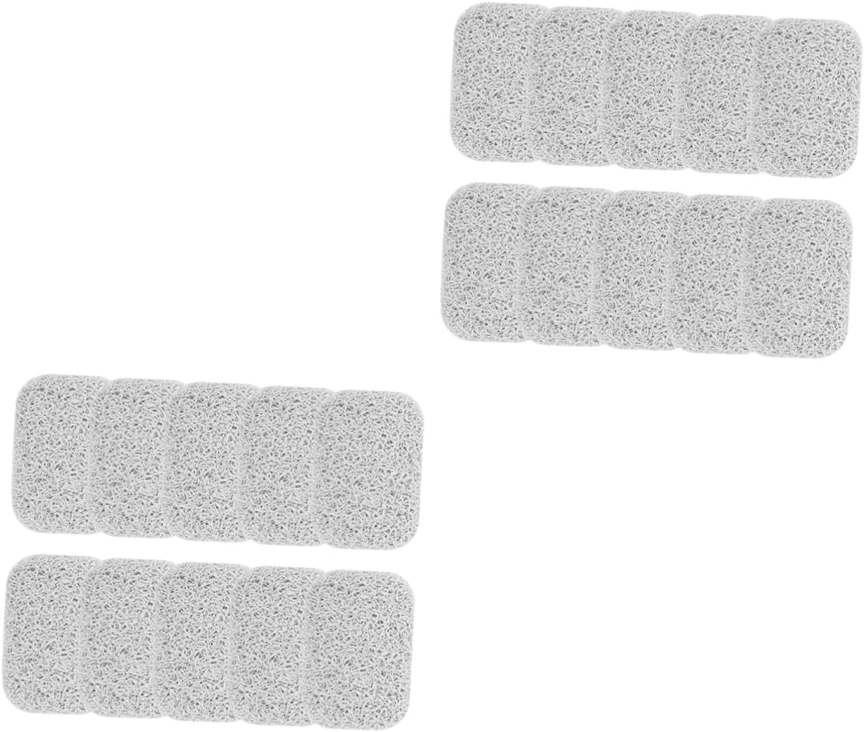 20 pcs Sink self draining Sponge Holder Plastic soap Dish soap Tray ...