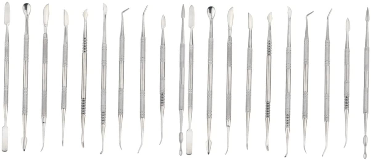 20 pcs Spatula Carving Pick Clay for - Practical Pottery Carvers ...