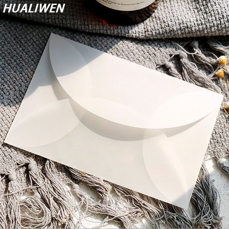 20 pcs/lot Custom Semi-transparent Sulphuric Acid Envelopes For ...