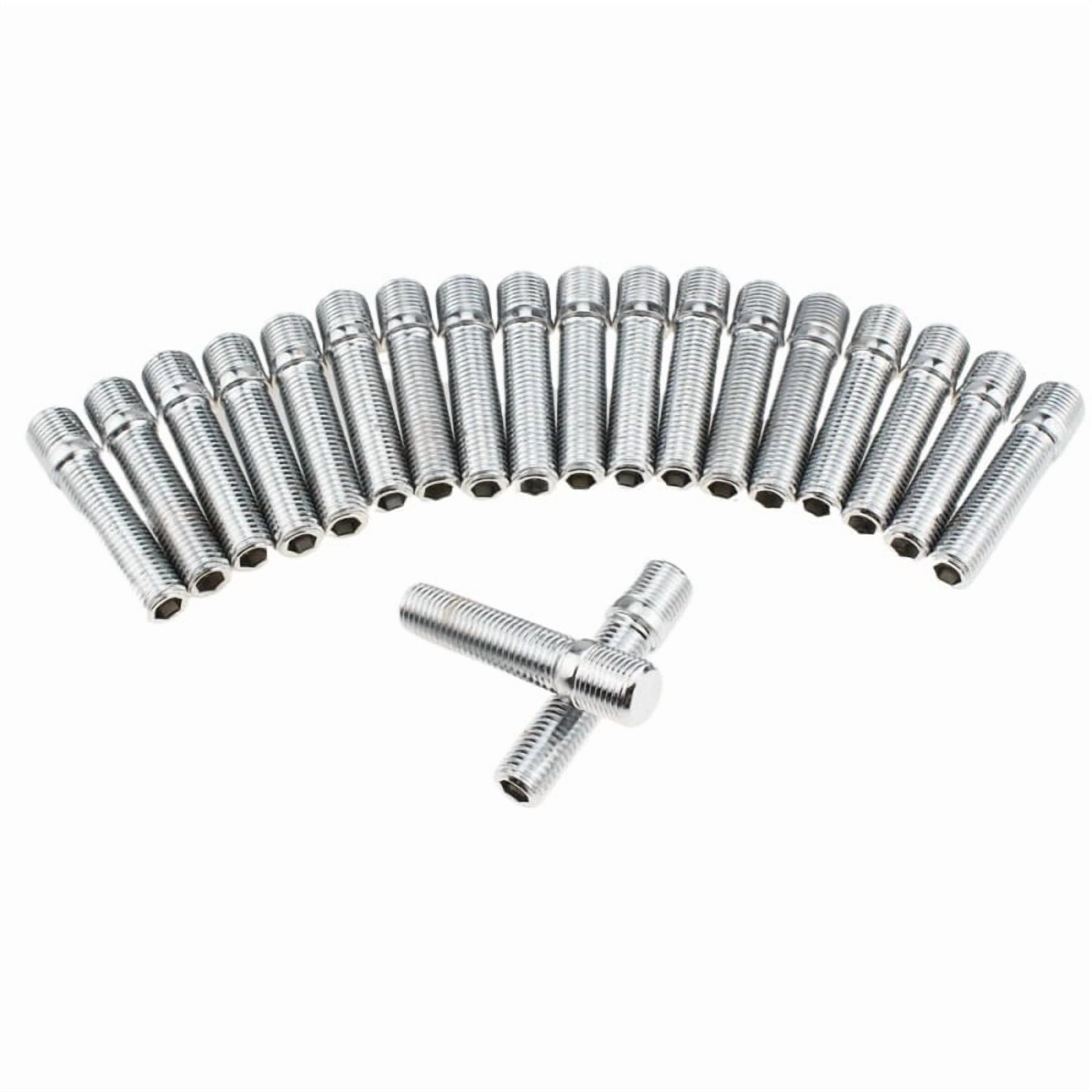 20 pcs/set Extended Wheel Studs Conversion Tall Lug Bolts / Screw ...