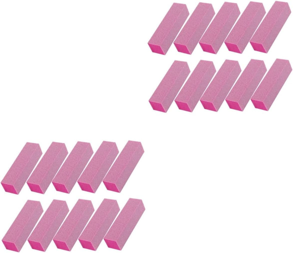 20 pcs toenail File Block Acrylic Nail Buffer Block Polisher Buffing ...