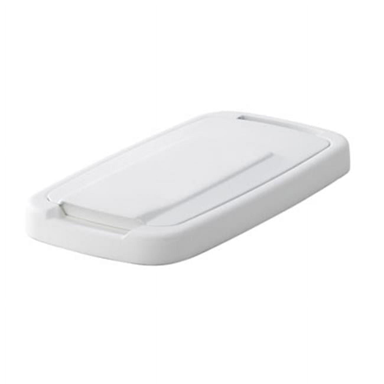 20 qt White Waste Bin Lids - Walmart.com