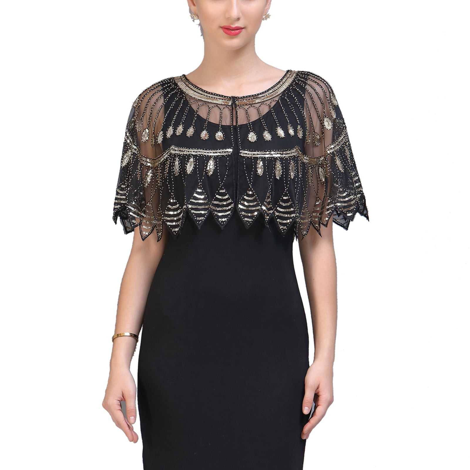 20's Gatsby Shoulder Cover Clothes Shawl Jacket Bolero Shrug Cardigan ...