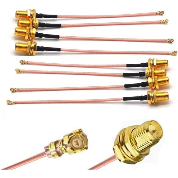 20/ to-socket extension line antenna jumper cable. Connector to-socket ...