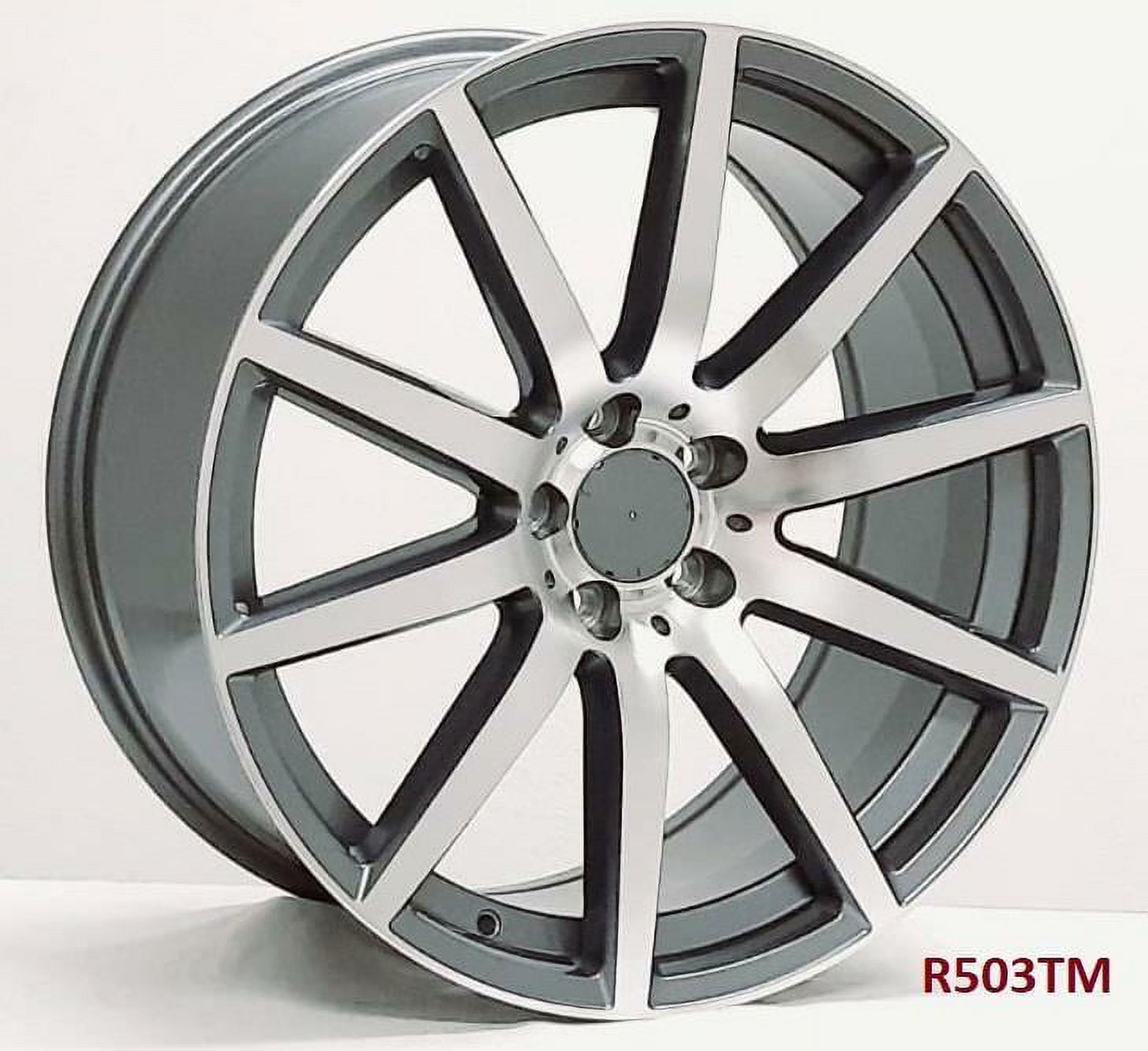 20'' wheels for Mercedes S550 STANDARD, SPORT 2007-13 (Staggered 20x8.5 ...