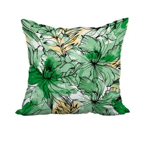 E by Design Margarita Fade Happy Hour Pillow - 18x18 Inch - Walmart.com