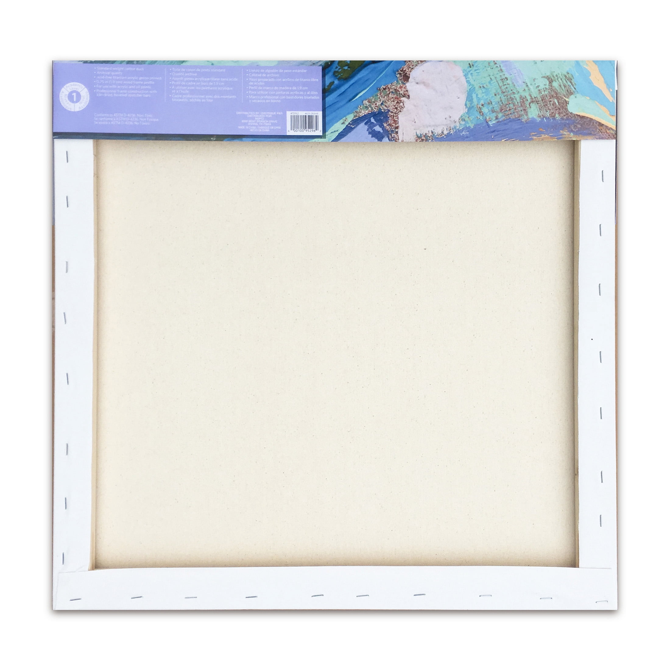 20" x 20" Level 1 Back Stapled Canvas by Artist's Loft - Archival ...