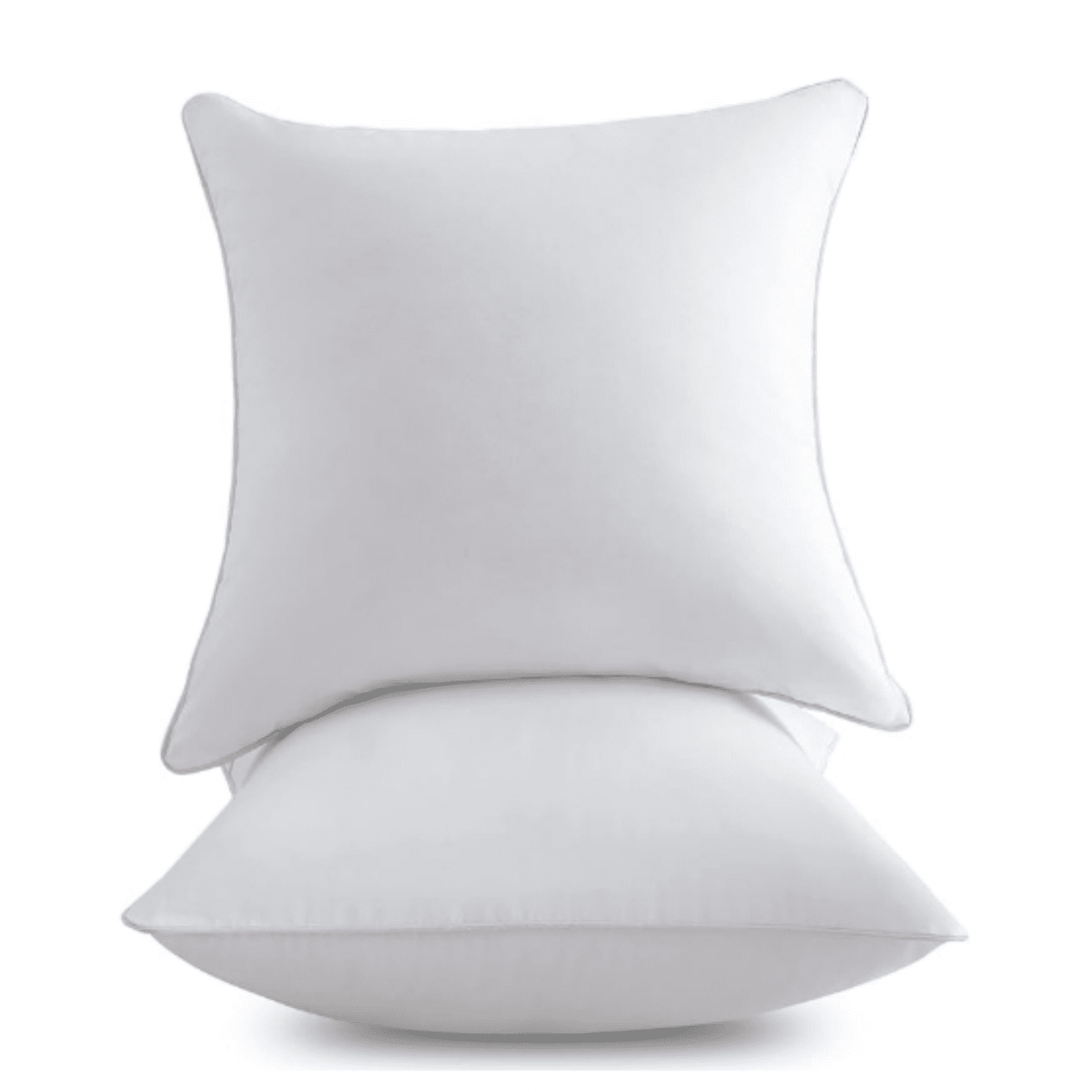 20 x 20 Pillow Inserts (Set of 2) - 20 Inch Square Interior Couch Throw ...