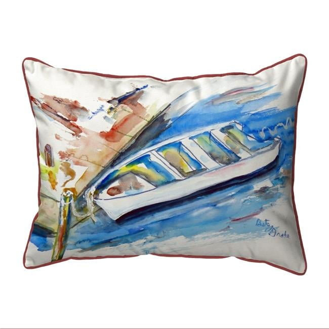 20 x 24 in. Rowboat At Dock Extra Large Pillow - Walmart.com