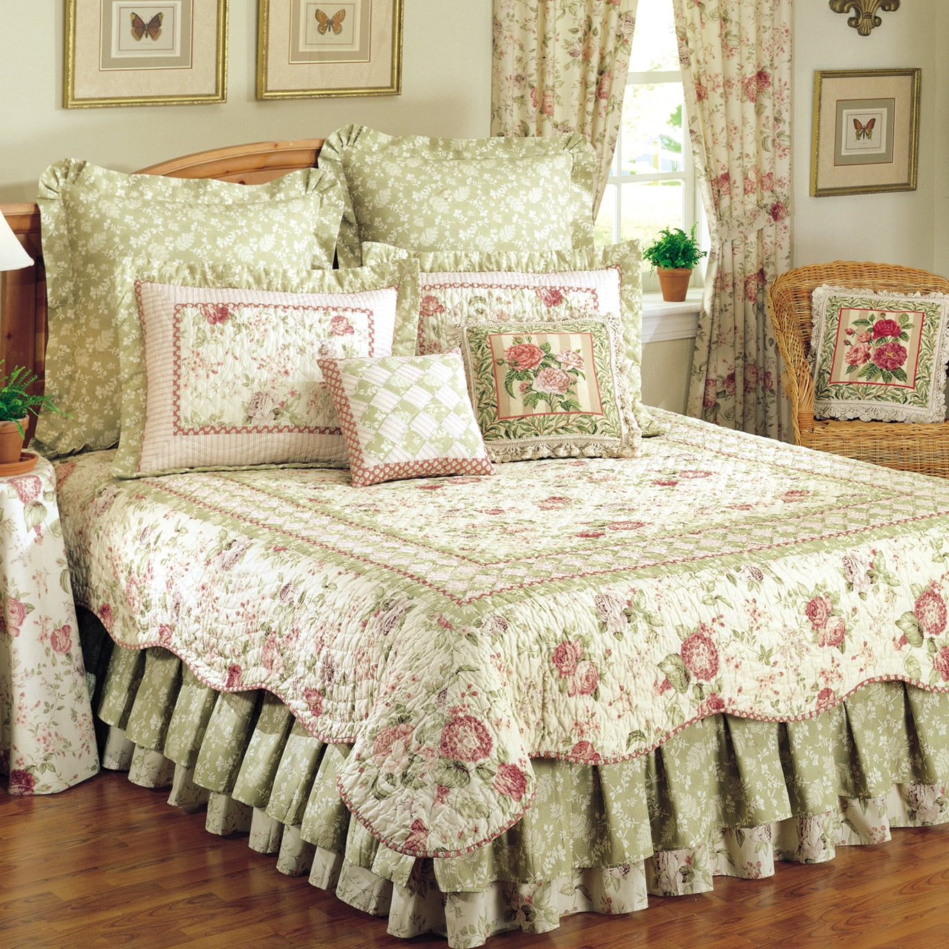 20" x 26" Chantelle Cotton Standard Sham - Machine Washable - Walmart.com