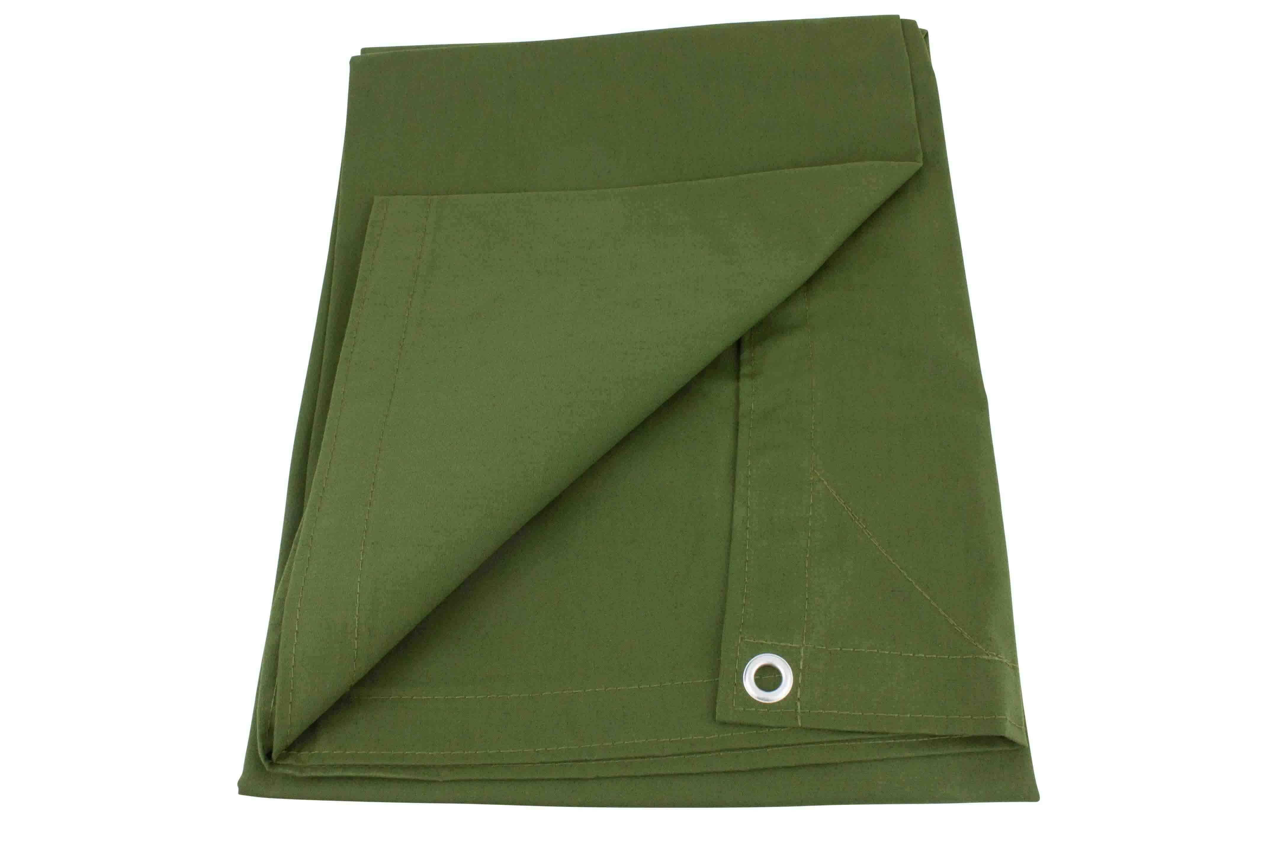 20' x 30' Green Canvas Tarp 12oz Heavy Duty Water Resistant - Walmart.com