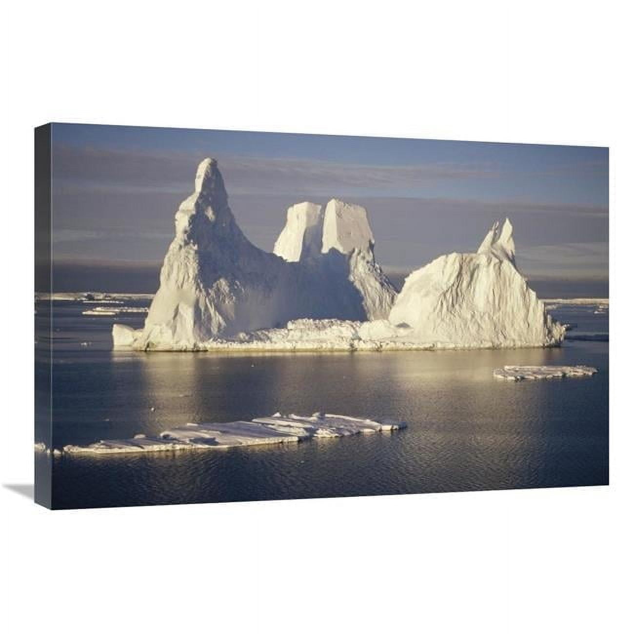 20 x 30 in. Castellated Iceberg, Edward VIii Bay, Kemp Coast, East ...