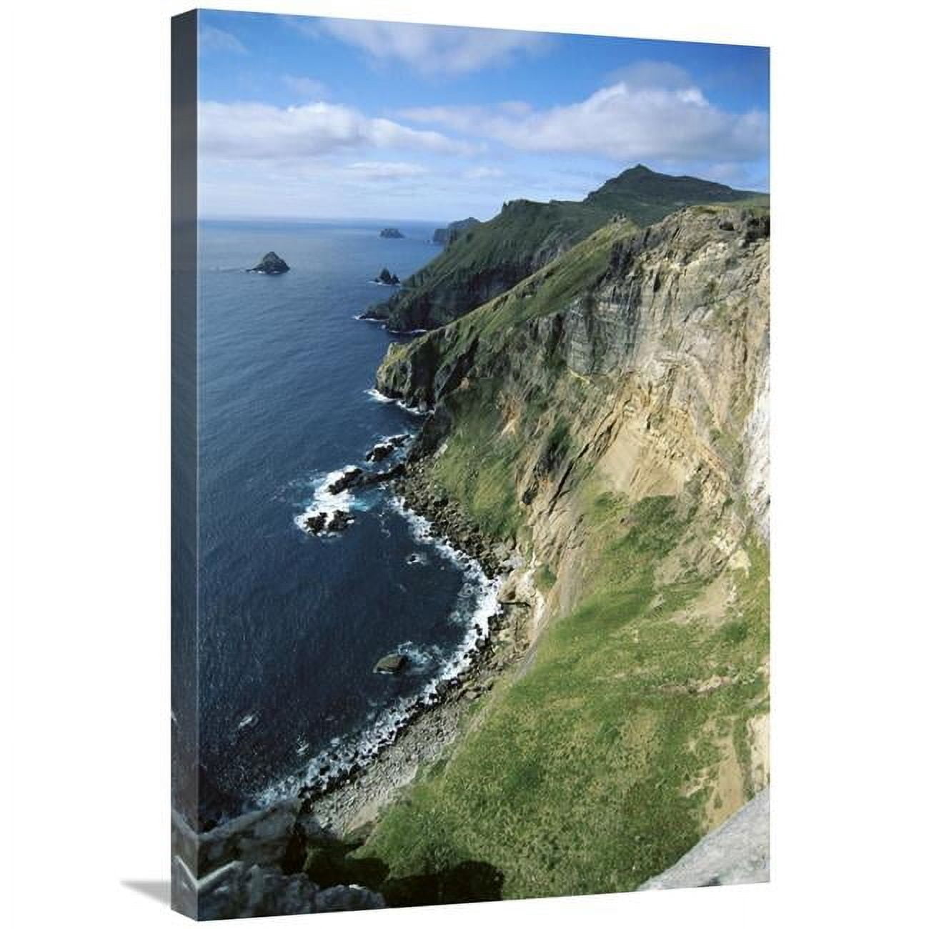 20 x 30 in. Col-Azimuth Saddle, Campbell Island, New Zealand Art Print ...