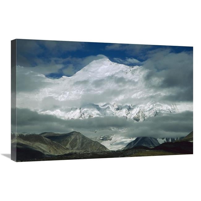 20 x 30 in. Morning Mist Clearing Over Mount Everest After Dawn, Tibet ...