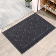 Arkwright Long Kitchen Area Rug (20x60), Skid-Resistant Backing, Brown ...