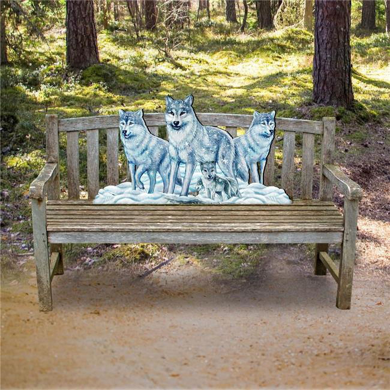 Wolf Bench