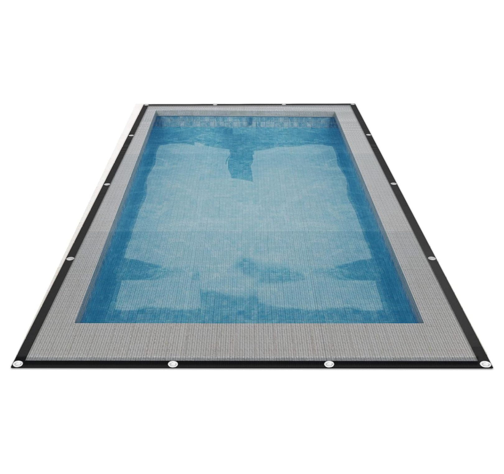 20 x 40 Ft Pool Leaf Net Cover, Inground Pool Cover Rectangle Swimming ...
