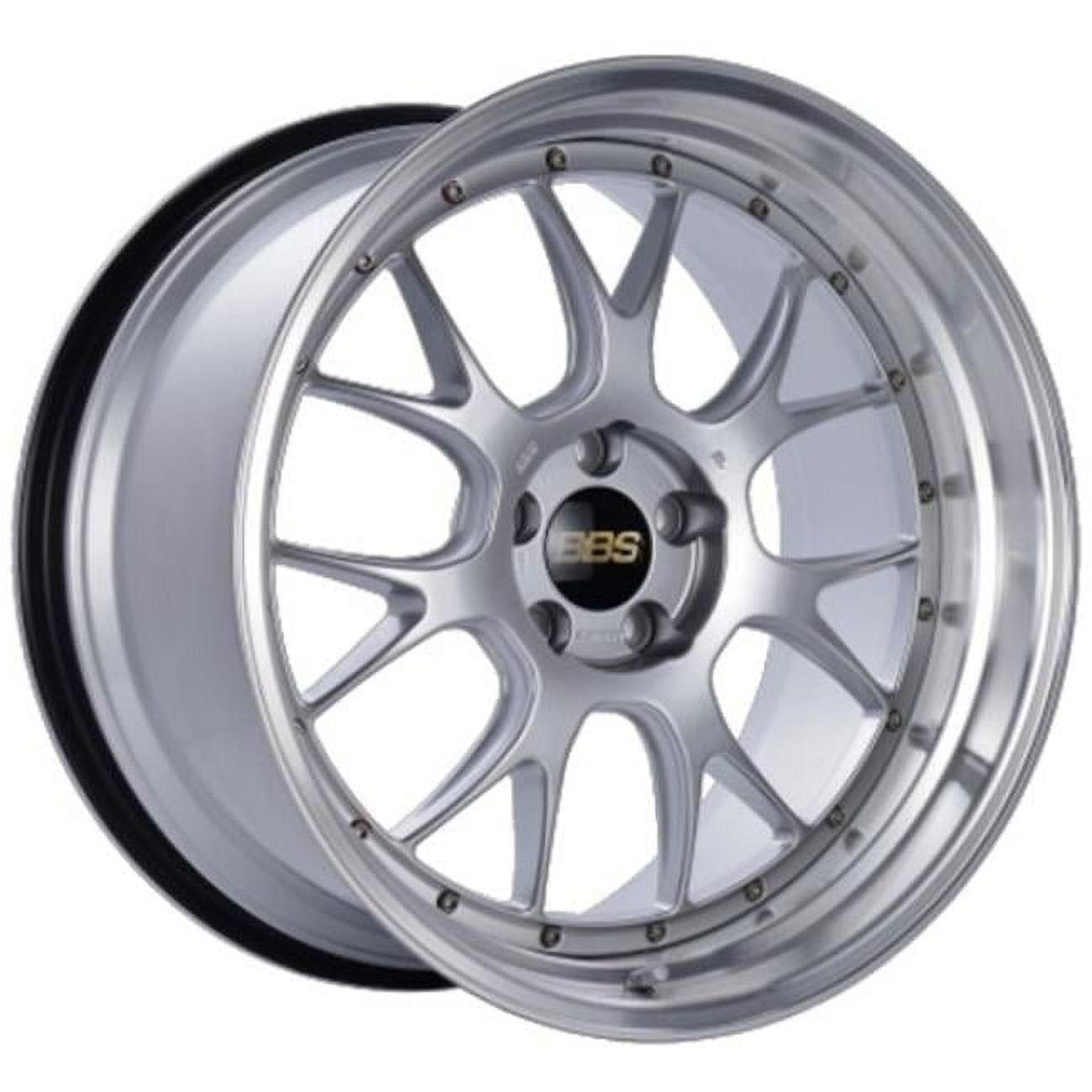 20 x 9.5 in. LM-R 5 x 120 mm Bolt Pattern ET23 Center Diamond Cut Lip ...