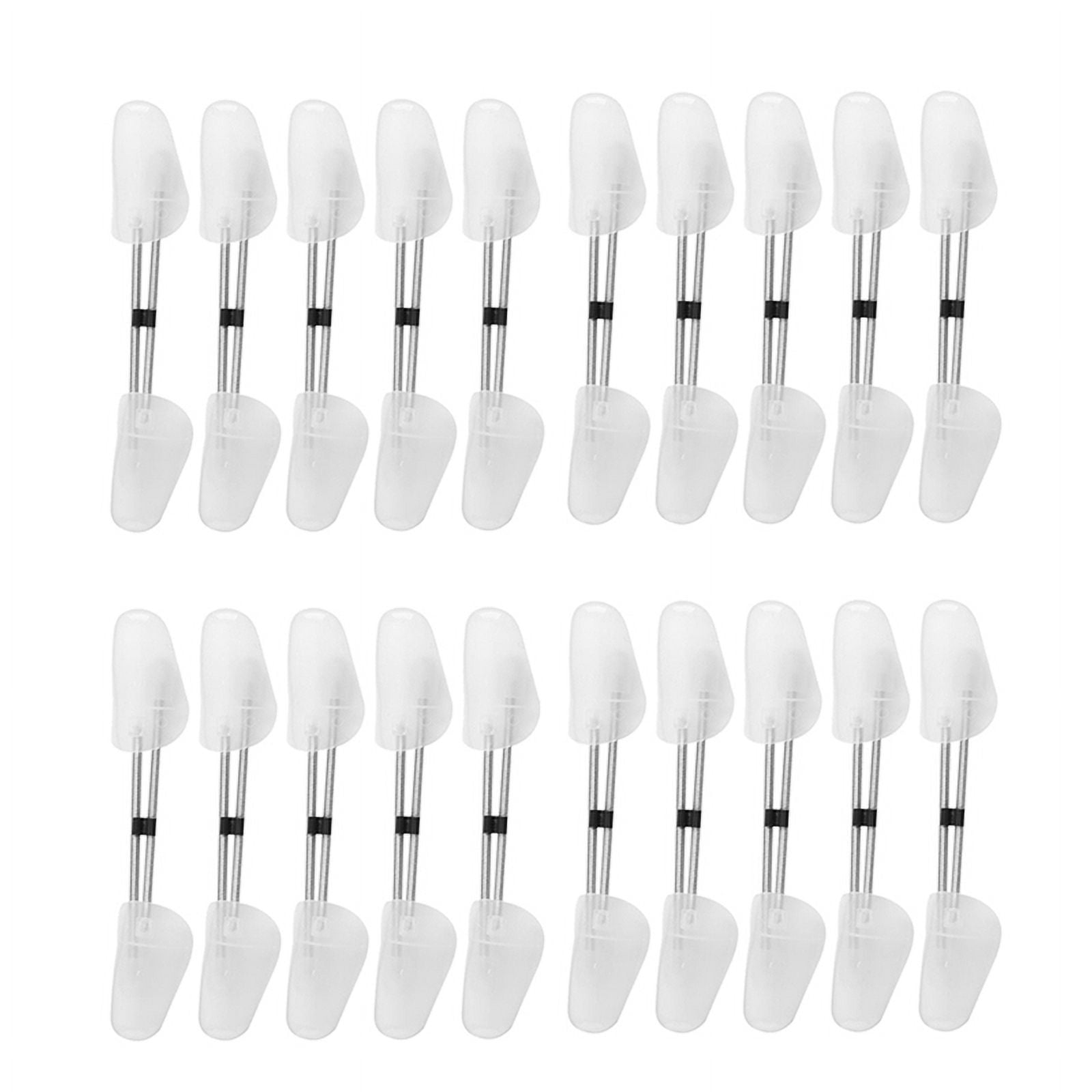 20 x PAIRS OF SHOE TREE TREES PLASTIC MAINTAIN SHAPE SHOES FOOTWEAR ...