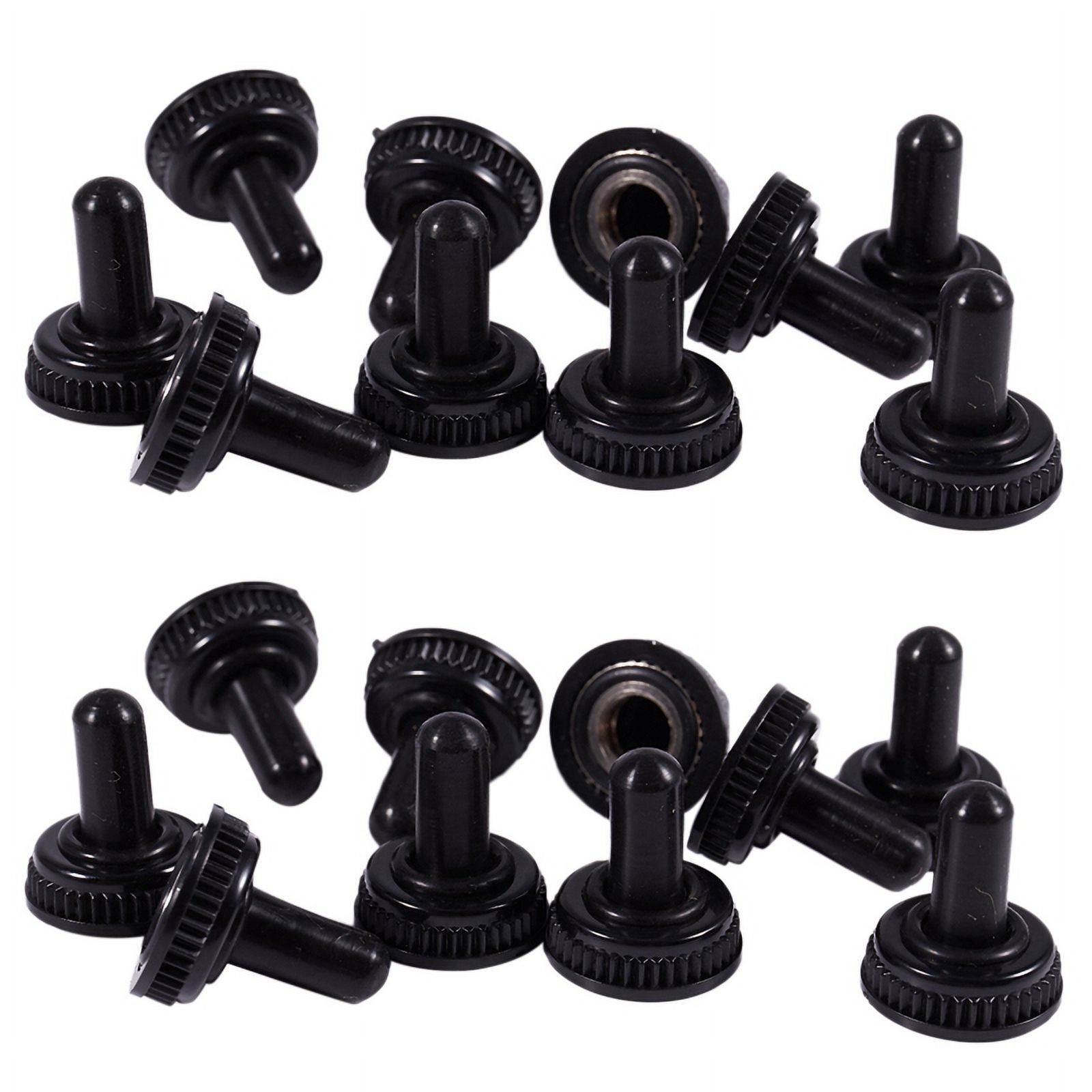 20 x Waterproof Toggle Switch Boot Cap Black Rubber Cover 6mm Diameter - Walmart.com