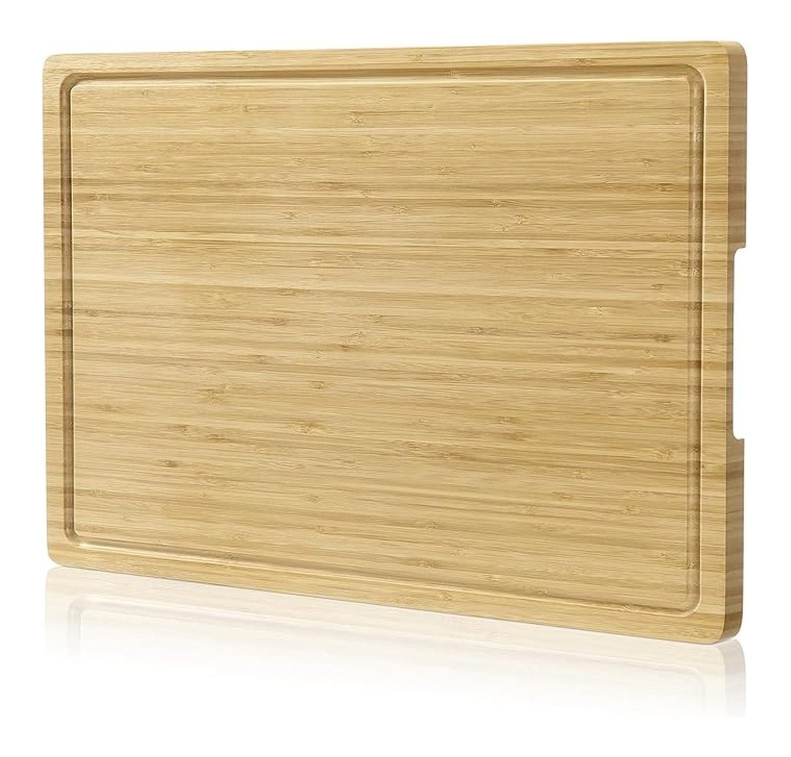 20"x15" Large Wood Cutting Board for Kitchen, Bamboo Cheese Charcuterie ...