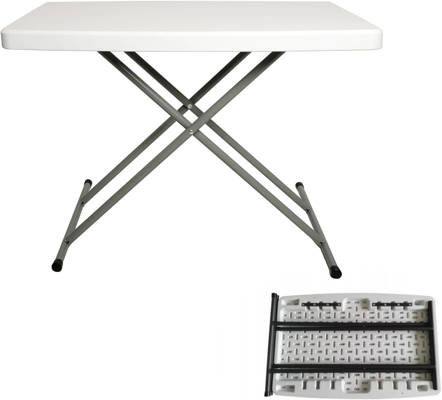 20"x30" Personal Mini Folding Table, Multifunctional Small Portable ...