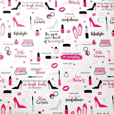 Curly Swirly Hearts Tissue Paper - 20in. X 30in. - 12 Sheets (p1046H ...