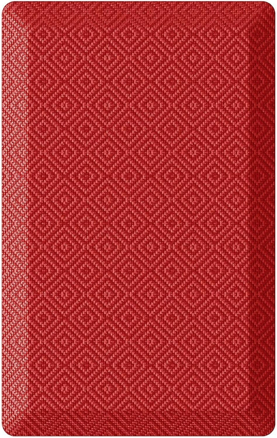 20"x32" Red 3/4" Thick Anti-Fatigue Kitchen Mat - Non-Slip Waterproof ...