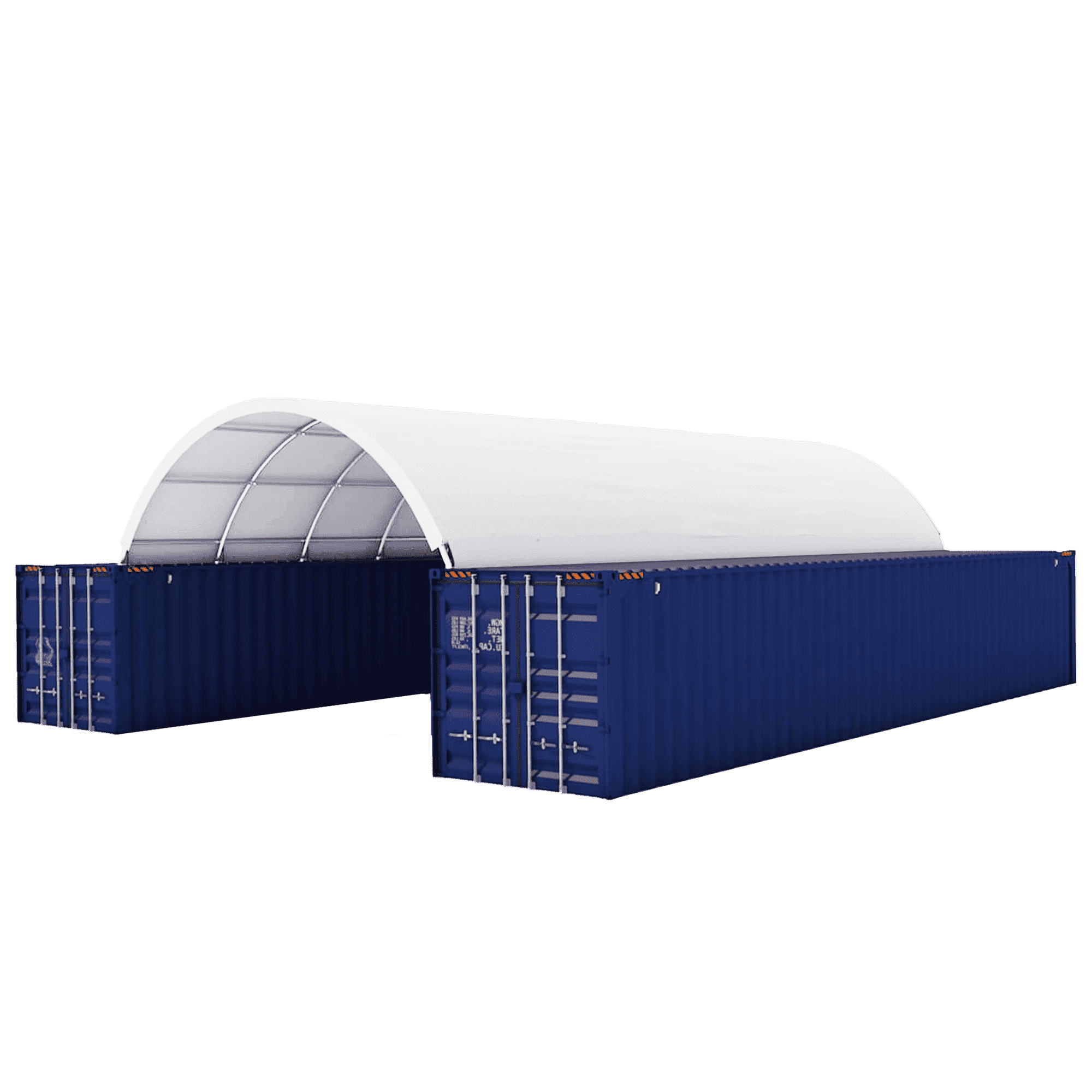 DuraYu 20x40 ft Heavy-Duty Shipping Container Canopy Shelter with 15oz ...