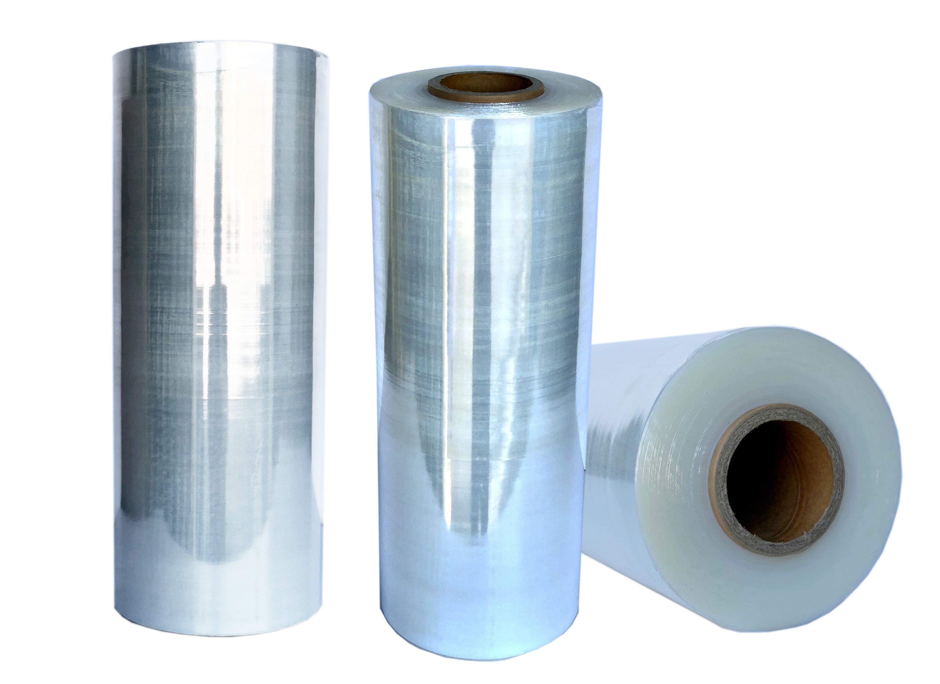 20"x5000' Stretch Film/ Pallet Wrap 2 Machine Rolls 80 Gauge Industrial ...