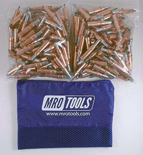 200 1/8 Cleco Sheet Metal Fasteners w/ Mesh Carry Bag (K2S200-1/8 ...