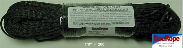 200' - 1/8" Ham Radio Antenna Support Rope - First Quality Polester ...