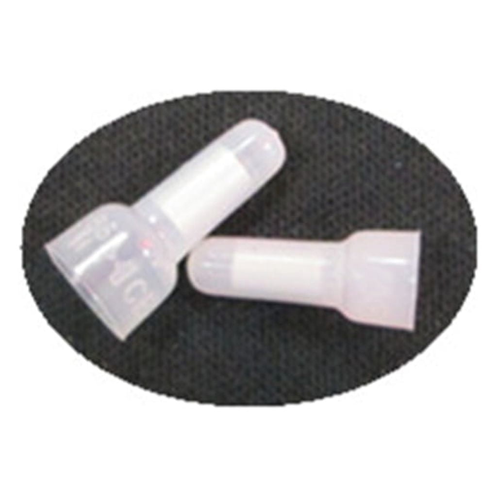 (200) 22-18 &22-14 GAUGE AWG NYLON CLOSED END CAP CONNECTOR WIRE ...