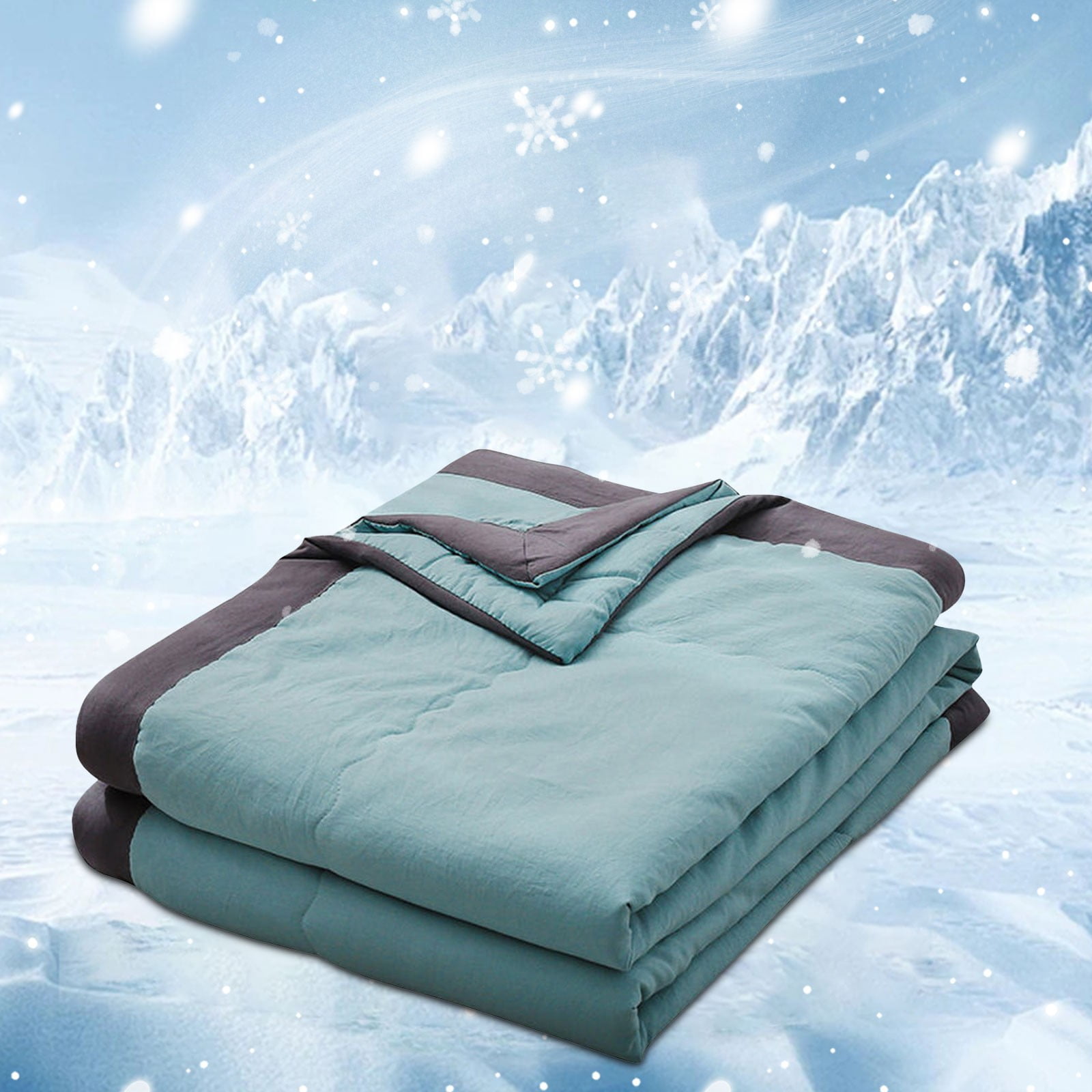 200*220cm All-Season Cooling Blanket - Lightweight Summer Quilt for Hot Sleepers, Double Cold ...