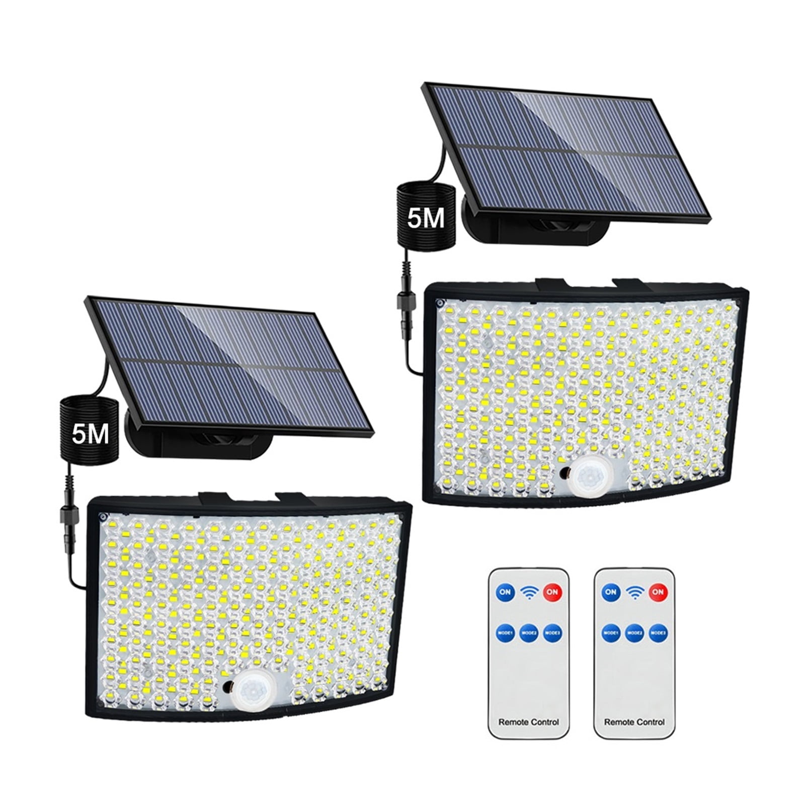 200/238 LED Solar Lights Motion Sensor Outdoor Waterproof Security ...