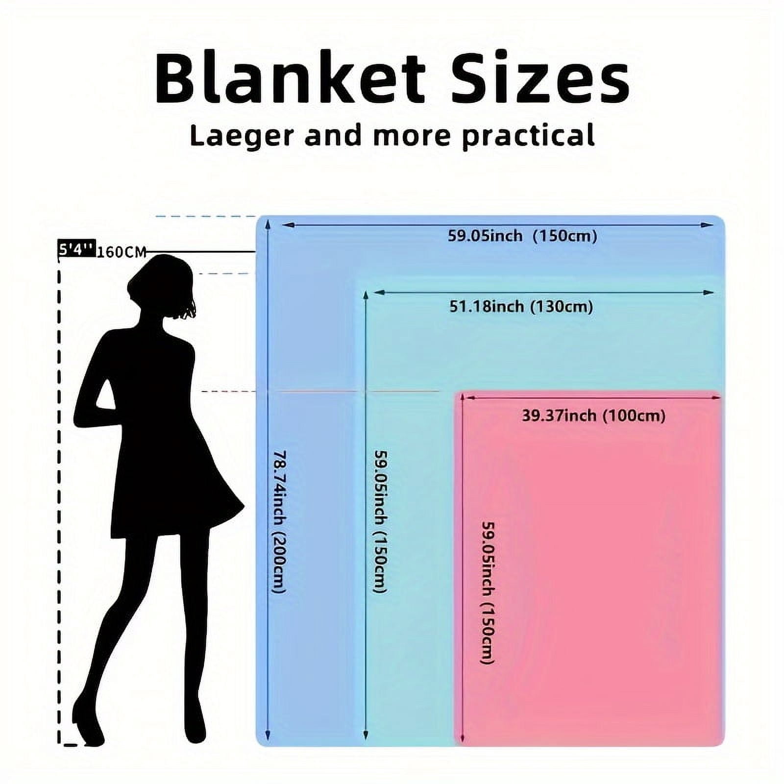 200-250g Lightweight Preppy Style Bonus Dad Flannel Throw Blanket, Soft ...