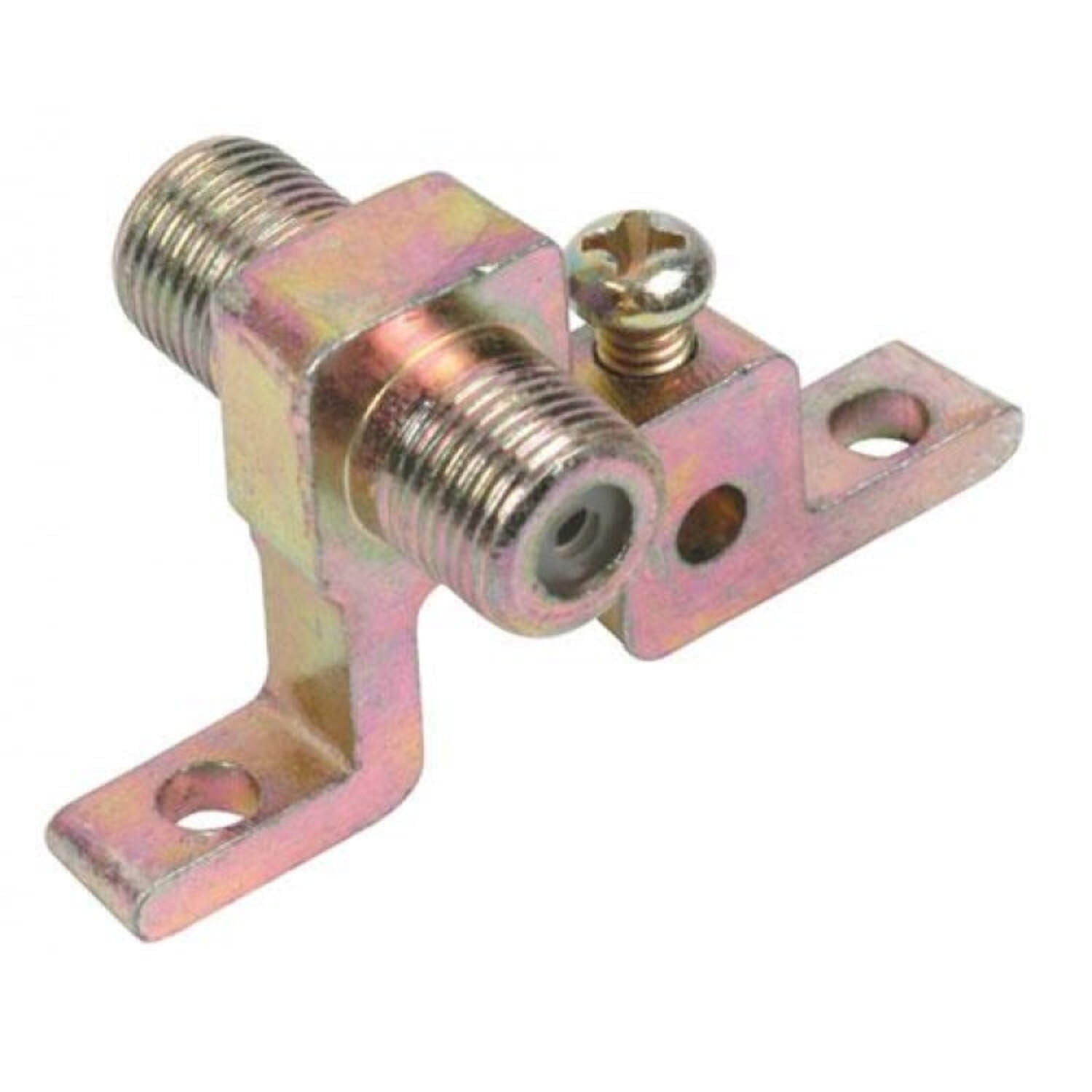 Steren 900MHz Single F Grounding Block - Weather-Resistant, UL Listed ...