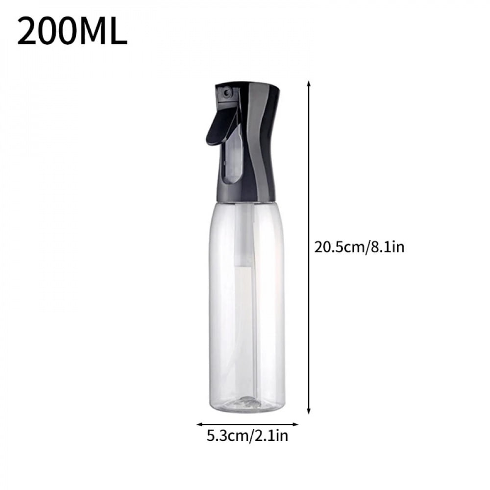 200/300/500ML High Pressure Continuous Spray Bottle Refillable Hair ...