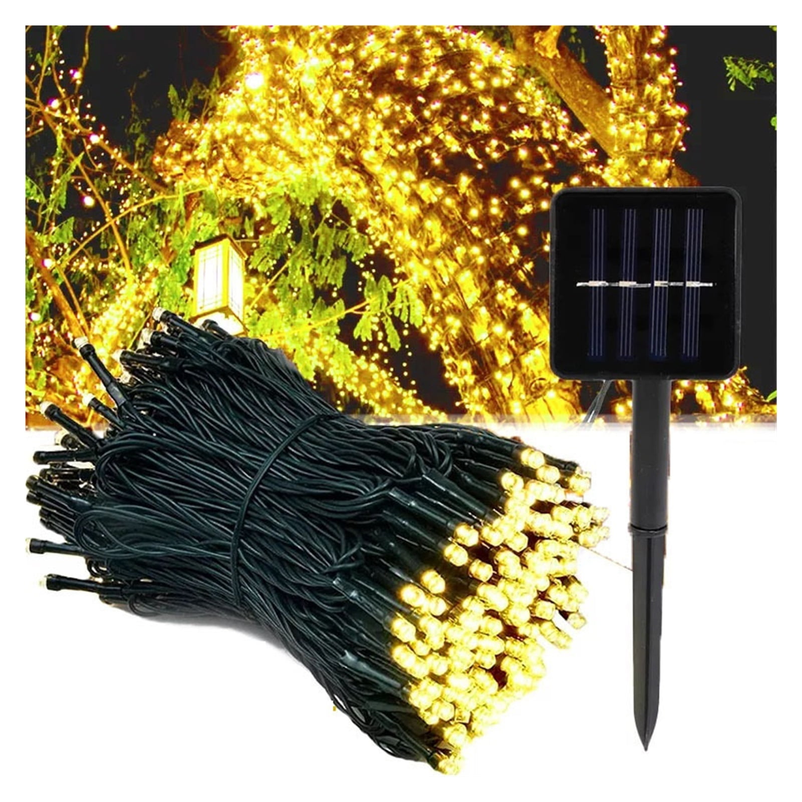 200/300 LED Solar String Lights Outdoor Garden Waterproof Fairy ...